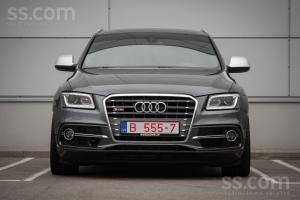 Grey Audi Q5 2013 in Riga, with an engine capacity of 3.00 L and mileage of 221 thousand km for 15950 €, photo 3 on AUTOMOTO.COM.LV