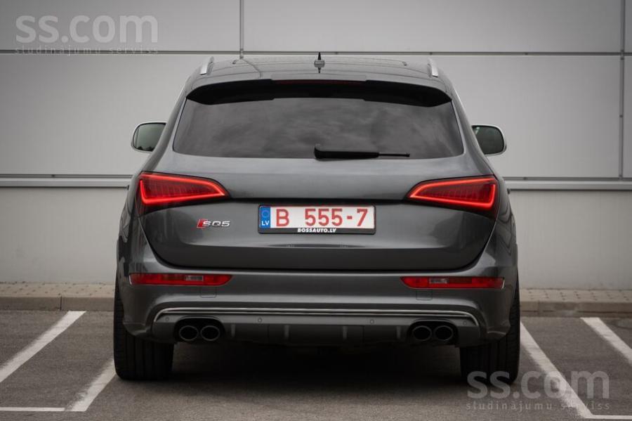 Grey Audi Q5 2013 in Riga, with an engine capacity of 3.00 L and mileage of 221 thousand km for 15950 €, photo 6 on AUTOMOTO.COM.LV