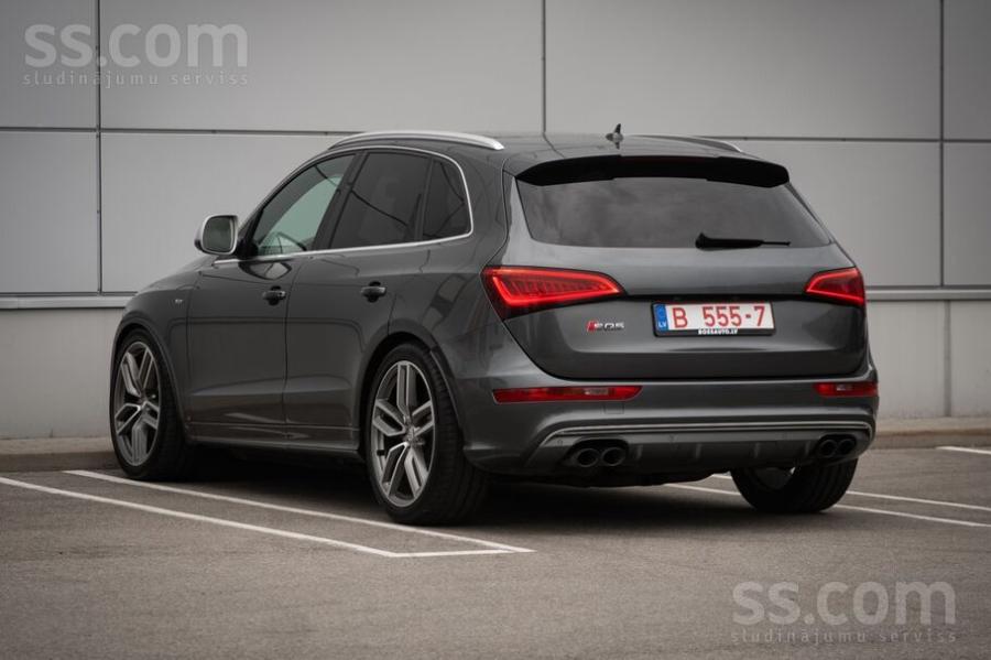 Grey Audi Q5 2013 in Riga, with an engine capacity of 3.00 L and mileage of 221 thousand km for 15950 €, photo 7 on AUTOMOTO.COM.LV