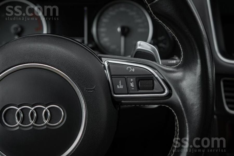 Grey Audi Q5 2013 in Riga, with an engine capacity of 3.00 L and mileage of 221 thousand km for 15950 €, photo 22 on AUTOMOTO.COM.LV