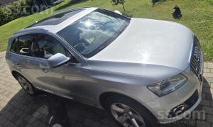 Grey Audi Q5 2013 in Talsi, with an engine capacity of 3.00 L and mileage of 217 thousand km for 11900 €, photo  on AUTOMOTO.COM.LV