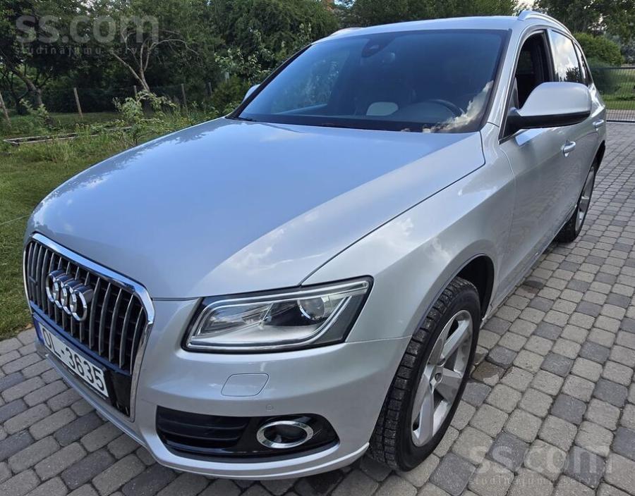 Grey Audi Q5 2013 in Talsi, with an engine capacity of 3.00 L and mileage of 217 thousand km for 11900 €, photo 5 on AUTOMOTO.COM.LV