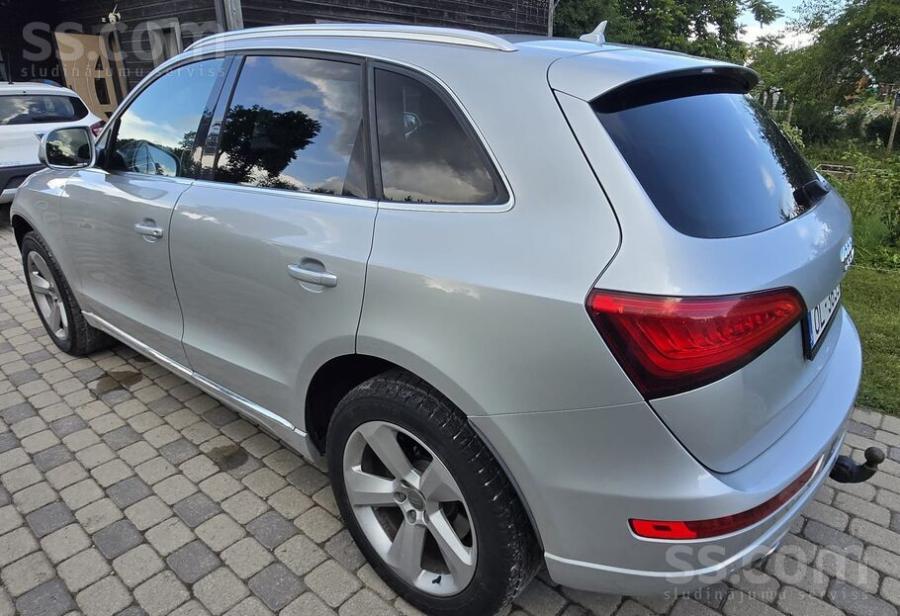 Grey Audi Q5 2013 in Talsi, with an engine capacity of 3.00 L and mileage of 217 thousand km for 11900 €, photo 8 on AUTOMOTO.COM.LV