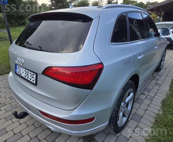 Pelēks Audi Q5 2013 Talsi, ar dzinēja tilpumu 3.00 L un nobraukumu 217 tūkst. km par 11900 €, foto 9 vietnē AUTOMOTO.COM.LV