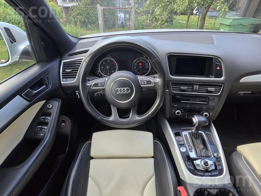 Grey Audi Q5 2013 in Talsi, with an engine capacity of 3.00 L and mileage of 217 thousand km for 11900 €, photo 11 on AUTOMOTO.COM.LV