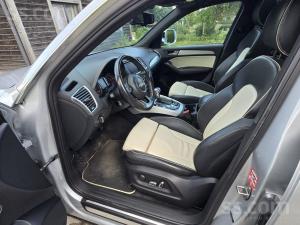 Grey Audi Q5 2013 in Talsi, with an engine capacity of 3.00 L and mileage of 217 thousand km for 11900 €, photo 12 on AUTOMOTO.COM.LV