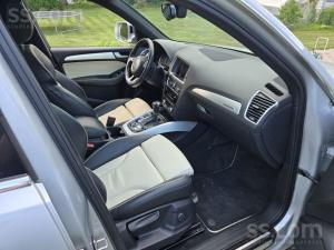 Grey Audi Q5 2013 in Talsi, with an engine capacity of 3.00 L and mileage of 217 thousand km for 11900 €, photo 13 on AUTOMOTO.COM.LV