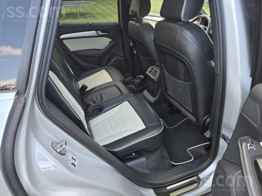 Grey Audi Q5 2013 in Talsi, with an engine capacity of 3.00 L and mileage of 217 thousand km for 11900 €, photo 15 on AUTOMOTO.COM.LV