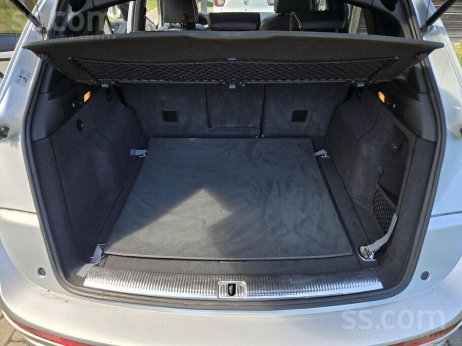 Grey Audi Q5 2013 in Talsi, with an engine capacity of 3.00 L and mileage of 217 thousand km for 11900 €, photo 16 on AUTOMOTO.COM.LV