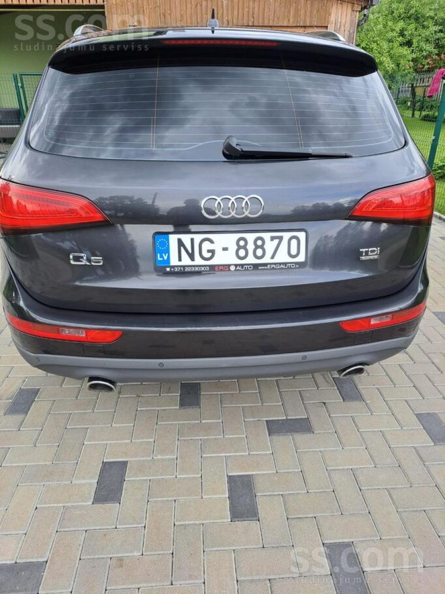Pelēks Audi Q5 2013 Aizkraukle, ar dzinēja tilpumu 3.00 L un nobraukumu 0 tūkst. km par 11500 €, foto 4 vietnē AUTOMOTO.COM.LV