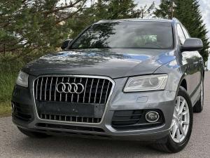 Pelēks Audi Q5 2013 Utena, ar dzinēja tilpumu 1.97 L un nobraukumu 218 tūkst. km par 9900 €, foto  vietnē AUTOMOTO.COM.LV