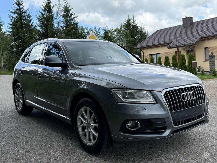 Grey Audi Q5 2013 in Utena, with an engine capacity of 1.97 L and mileage of 218 thousand km for 9900 €, photo 6 on AUTOMOTO.COM.LV