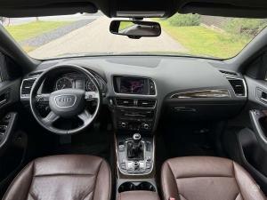 Grey Audi Q5 2013 in Utena, with an engine capacity of 1.97 L and mileage of 218 thousand km for 9900 €, photo 10 on AUTOMOTO.COM.LV