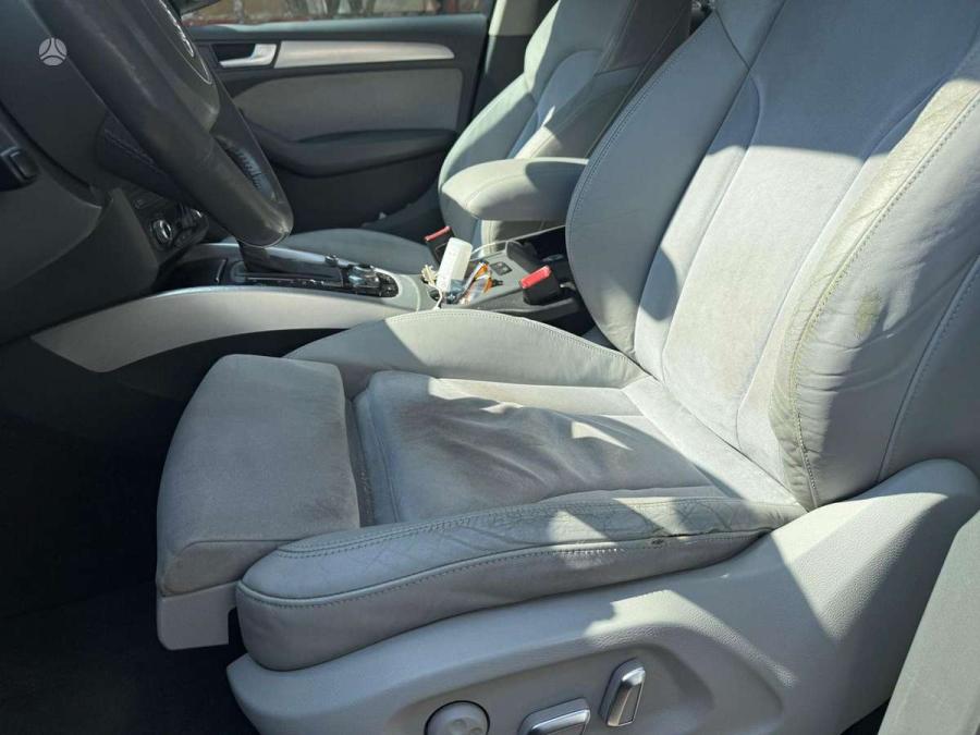 Pelēks Audi Q5 2013 Kauņa, ar dzinēja tilpumu 1.97 L un nobraukumu 290 tūkst. km par 9950 €, foto 4 vietnē AUTOMOTO.COM.LV