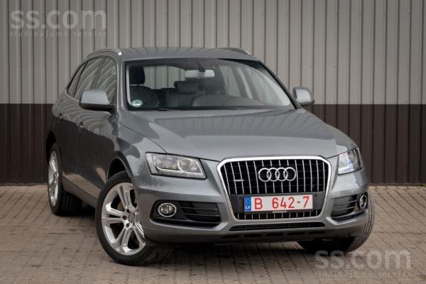 Pelēks Audi Q5 2013 Talsi, ar dzinēja tilpumu 3.00 L un nobraukumu 206 tūkst. km par 14490 €, foto 1 vietnē AUTOMOTO.COM.LV