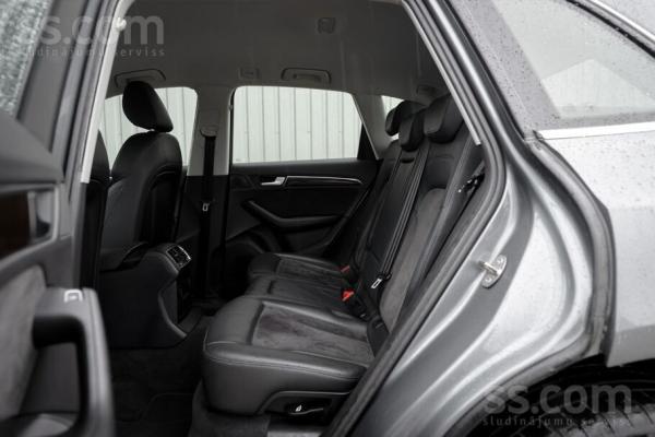 Pelēks Audi Q5 2013 Talsi, ar dzinēja tilpumu 3.00 L un nobraukumu 206 tūkst. km par 14490 €, foto 10 vietnē AUTOMOTO.COM.LV