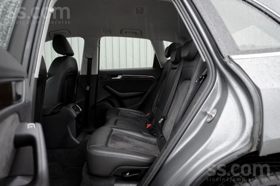 Grey Audi Q5 2013 in Talsi, with an engine capacity of 3.00 L and mileage of 206 thousand km for 14490 €, photo 11 on AUTOMOTO.COM.LV