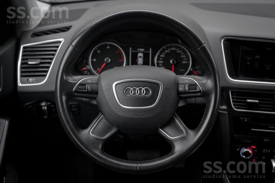 Grey Audi Q5 2013 in Talsi, with an engine capacity of 3.00 L and mileage of 206 thousand km for 14490 €, photo 18 on AUTOMOTO.COM.LV