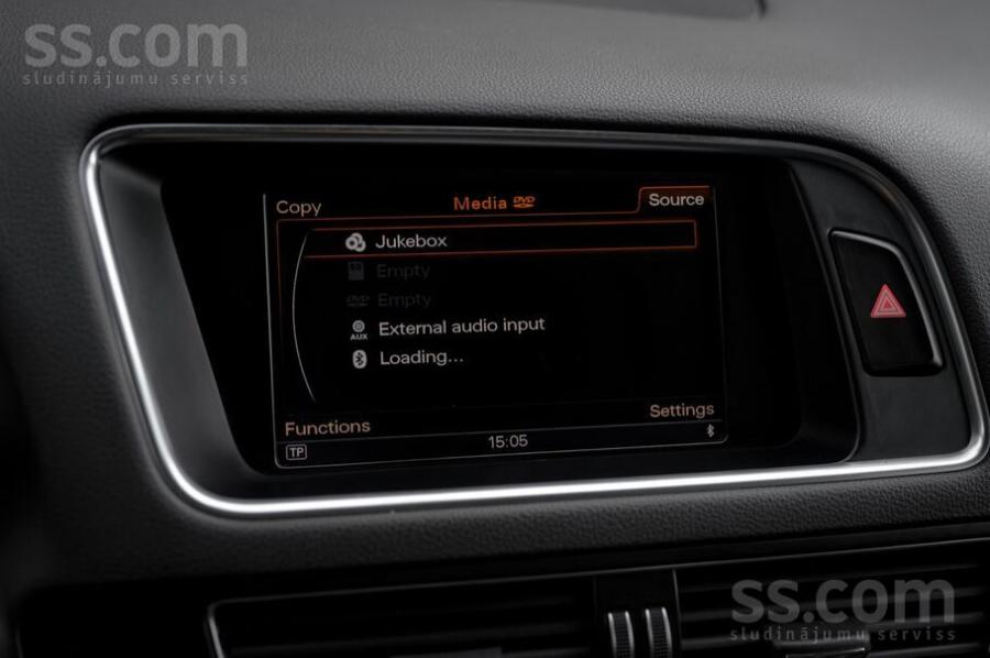 Grey Audi Q5 2013 in Talsi, with an engine capacity of 3.00 L and mileage of 206 thousand km for 14490 €, photo 21 on AUTOMOTO.COM.LV