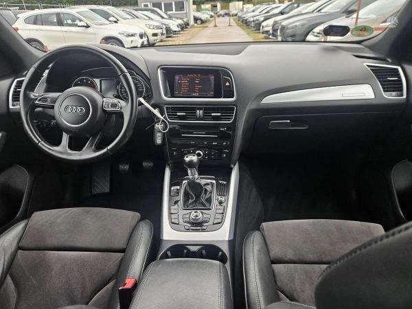 Grey Audi Q5 2013 in Vilnius, with an engine capacity of 1.98 L and mileage of 201 thousand km for 9900 €, photo 9 on AUTOMOTO.COM.LV