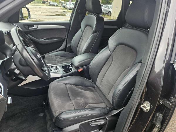 Grey Audi Q5 2013 in Vilnius, with an engine capacity of 1.98 L and mileage of 201 thousand km for 9900 €, photo 10 on AUTOMOTO.COM.LV