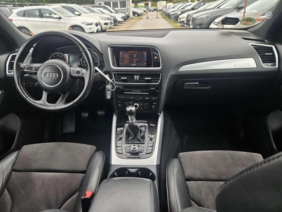Pelēks Audi Q5 2013 Viļņa, ar dzinēja tilpumu 1.98 L un nobraukumu 201 tūkst. km par 9900 €, foto 10 vietnē AUTOMOTO.COM.LV
