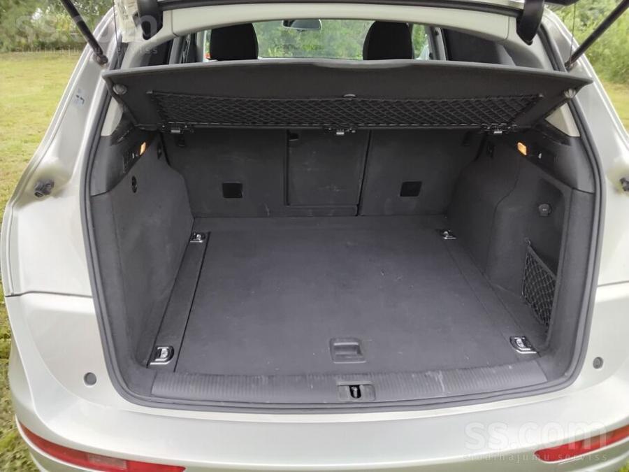 Grey Audi Q5 2013 in Jurmala, with an engine capacity of 2.00 L and mileage of 160 thousand km for 13800 €, photo 7 on AUTOMOTO.COM.LV