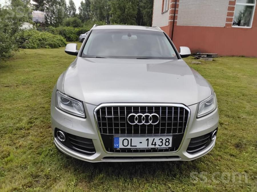 Grey Audi Q5 2013 in Jurmala, with an engine capacity of 2.00 L and mileage of 160 thousand km for 13800 €, photo 10 on AUTOMOTO.COM.LV