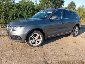 Grey Audi Q5 2013 in Vilnius, with an engine capacity of 2.97 L and mileage of 240 thousand km for 9750 €, photo 3 on AUTOMOTO.COM.LV