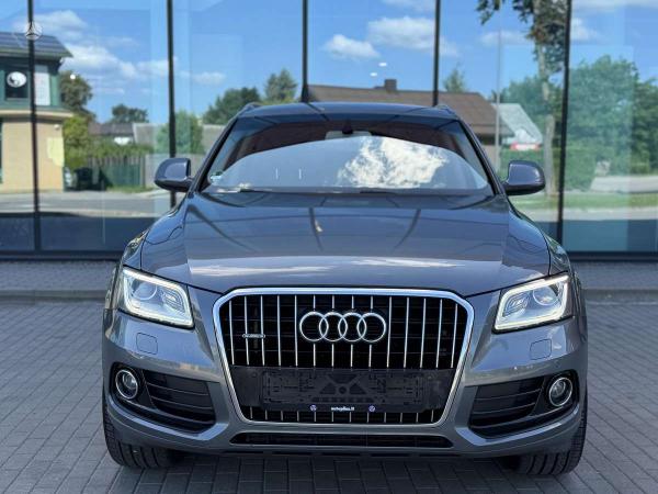 Grey Audi Q5 2013 in Utena, with an engine capacity of 1.97 L and mileage of 287 thousand km for 13450 €, photo 6 on AUTOMOTO.COM.LV