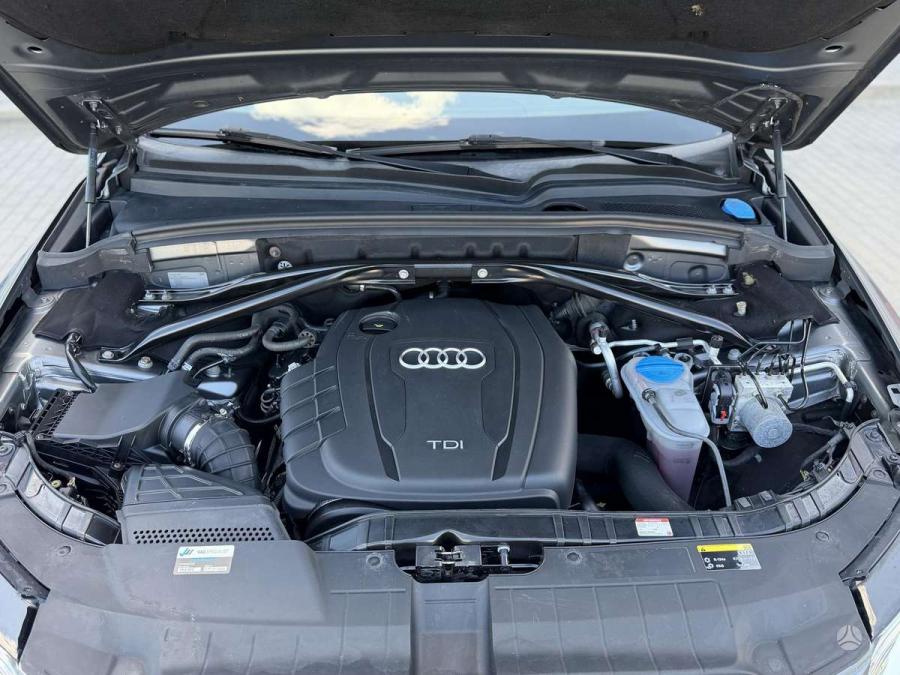 Pelēks Audi Q5 2013 Utena, ar dzinēja tilpumu 1.97 L un nobraukumu 287 tūkst. km par 13450 €, foto 15 vietnē AUTOMOTO.COM.LV