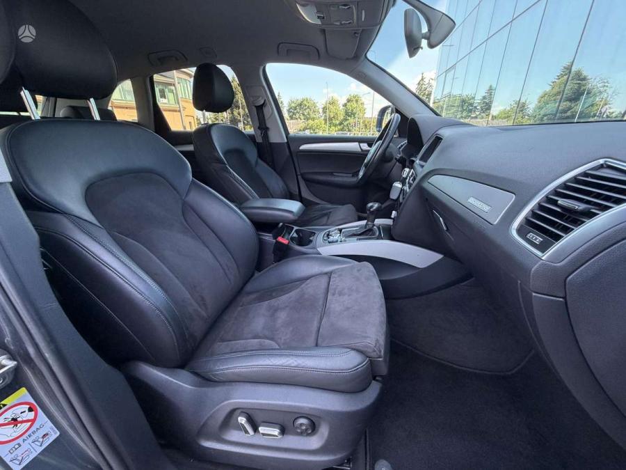 Pelēks Audi Q5 2013 Utena, ar dzinēja tilpumu 1.97 L un nobraukumu 287 tūkst. km par 13450 €, foto 20 vietnē AUTOMOTO.COM.LV
