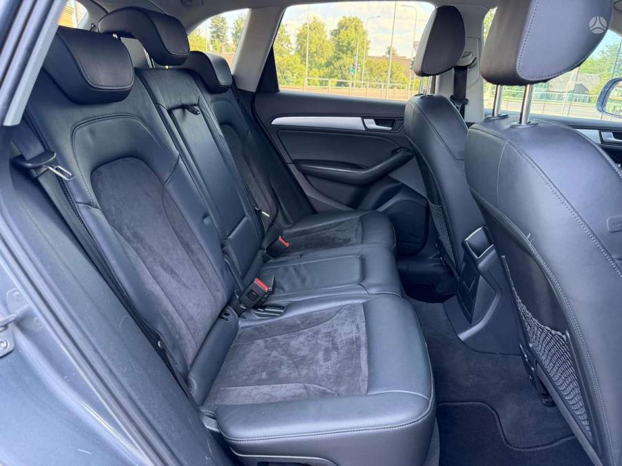 Pelēks Audi Q5 2013 Utena, ar dzinēja tilpumu 1.97 L un nobraukumu 287 tūkst. km par 13450 €, foto 23 vietnē AUTOMOTO.COM.LV