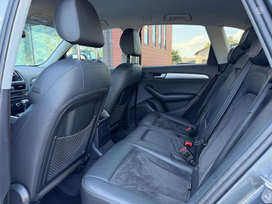Pelēks Audi Q5 2013 Utena, ar dzinēja tilpumu 1.97 L un nobraukumu 287 tūkst. km par 13450 €, foto 24 vietnē AUTOMOTO.COM.LV
