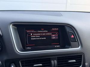 Grey Audi Q5 2013 in Utena, with an engine capacity of 1.97 L and mileage of 287 thousand km for 13250 €, photo 22 on AUTOMOTO.COM.LV