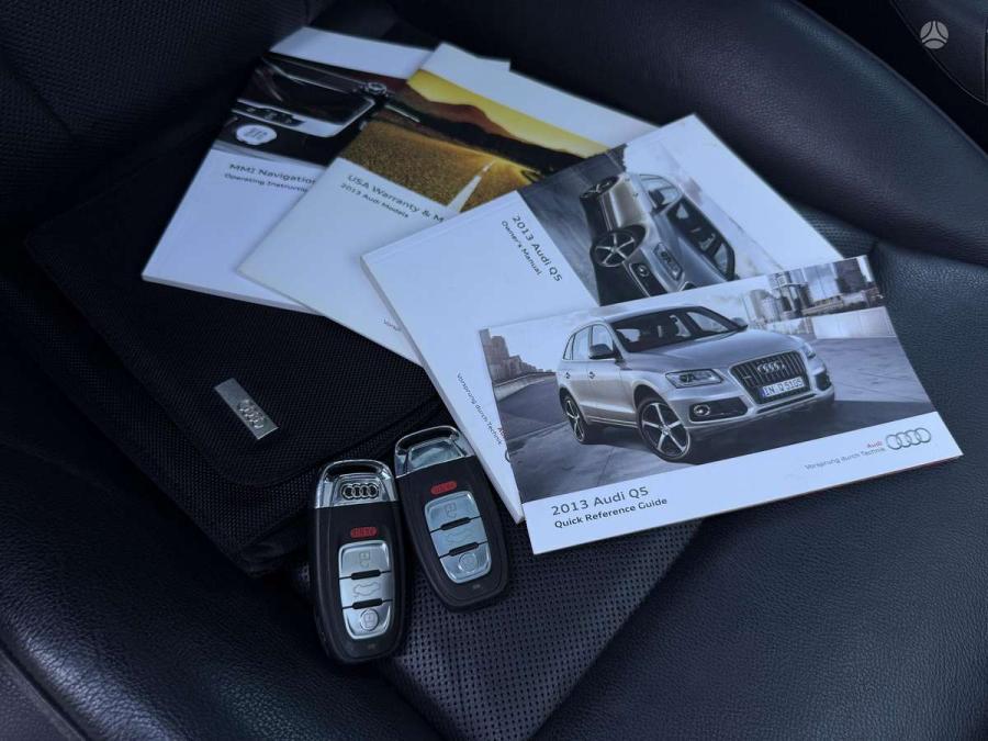 Pelēks Audi Q5 2013 Viļņa, ar dzinēja tilpumu 1.98 L un nobraukumu 192 tūkst. km par 13300 €, foto 38 vietnē AUTOMOTO.COM.LV