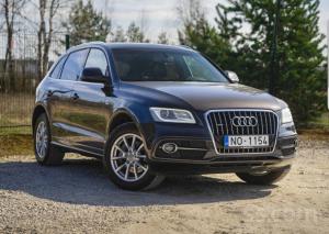 Grey Audi Q5 2013 in Riga, with an engine capacity of 3.00 L and mileage of 310 thousand km for 13900 €, photo 3 on AUTOMOTO.COM.LV
