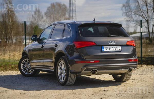 Grey Audi Q5 2013 in Riga, with an engine capacity of 3.00 L and mileage of 310 thousand km for 13900 €, photo 4 on AUTOMOTO.COM.LV