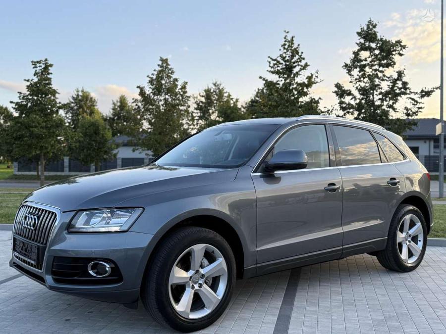 Pelēks Audi Q5 2013 Šauļi, ar dzinēja tilpumu 1.97 L un nobraukumu 240 tūkst. km par 13450 €, foto 5 vietnē AUTOMOTO.COM.LV