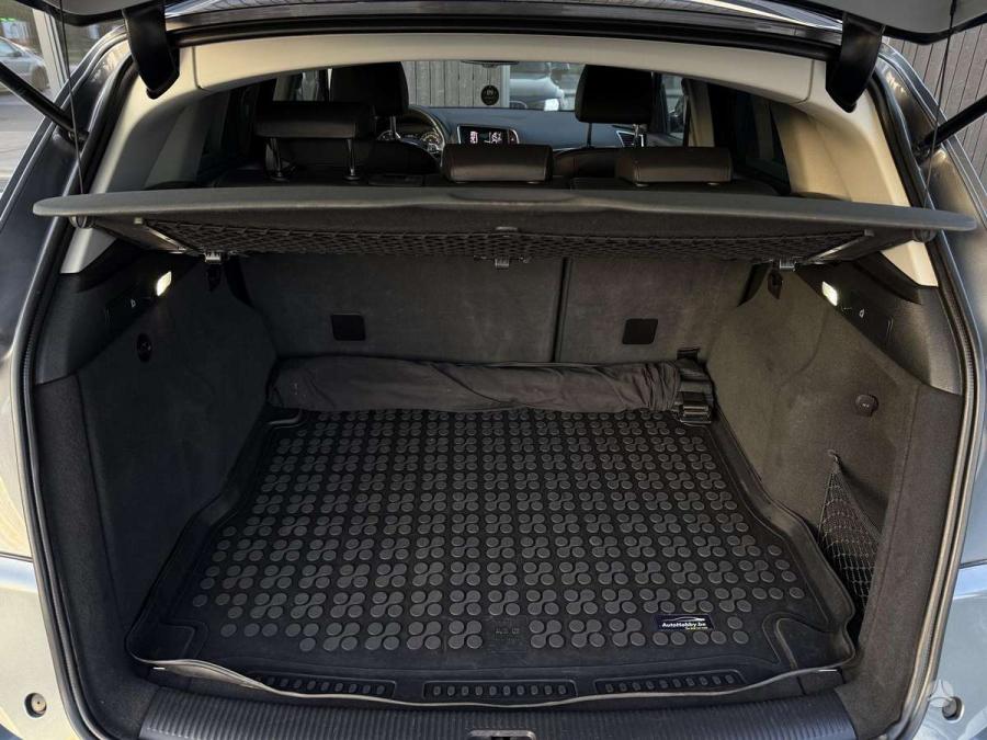 Pelēks Audi Q5 2013 Šauļi, ar dzinēja tilpumu 1.97 L un nobraukumu 240 tūkst. km par 13450 €, foto 29 vietnē AUTOMOTO.COM.LV