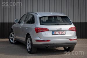 Grey Audi Q5 2013 in Talsi, with an engine capacity of 2.00 L and mileage of 189 thousand km for 13950 €, photo 5 on AUTOMOTO.COM.LV
