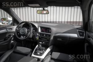 Grey Audi Q5 2013 in Talsi, with an engine capacity of 2.00 L and mileage of 189 thousand km for 13950 €, photo 9 on AUTOMOTO.COM.LV