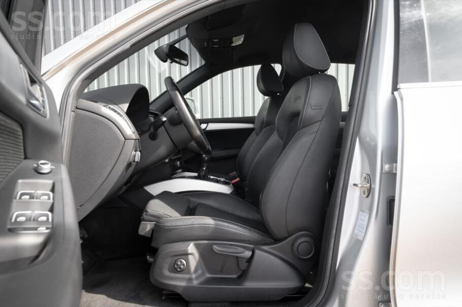 Grey Audi Q5 2013 in Talsi, with an engine capacity of 2.00 L and mileage of 189 thousand km for 13950 €, photo 10 on AUTOMOTO.COM.LV