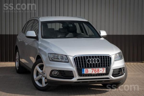 Grey Audi Q5 2013 in Talsi, with an engine capacity of 2.00 L and mileage of 189 thousand km for 13950 €, photo 1 on AUTOMOTO.COM.LV