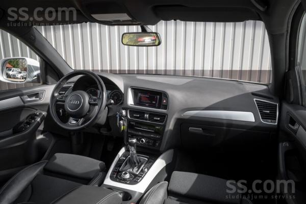 Grey Audi Q5 2013 in Talsi, with an engine capacity of 2.00 L and mileage of 189 thousand km for 13950 €, photo 9 on AUTOMOTO.COM.LV