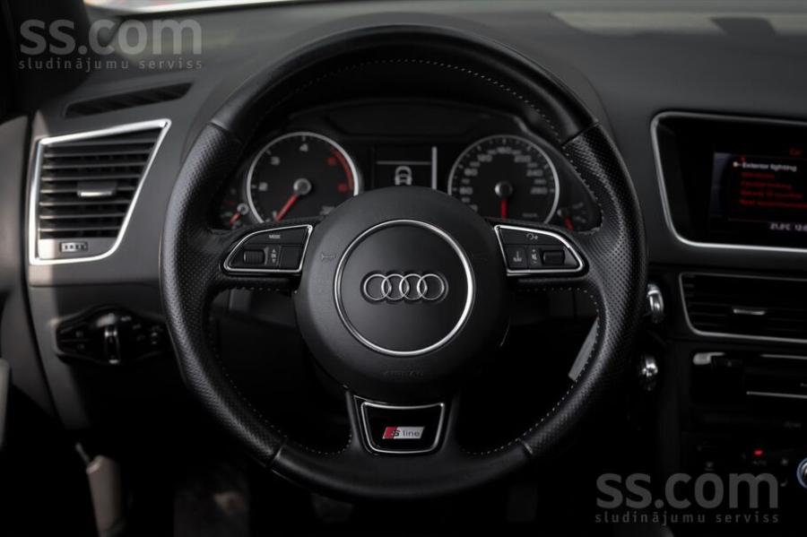 Grey Audi Q5 2013 in Talsi, with an engine capacity of 2.00 L and mileage of 189 thousand km for 13550 €, photo 18 on AUTOMOTO.COM.LV