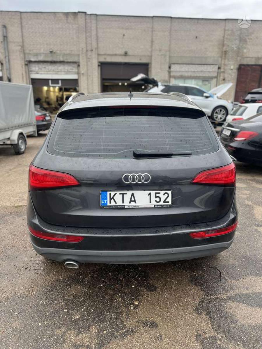 Grey Audi Q5 2013 in Kaunas, with an engine capacity of 1.97 L and mileage of 267 thousand km for 4700 €, photo 6 on AUTOMOTO.COM.LV