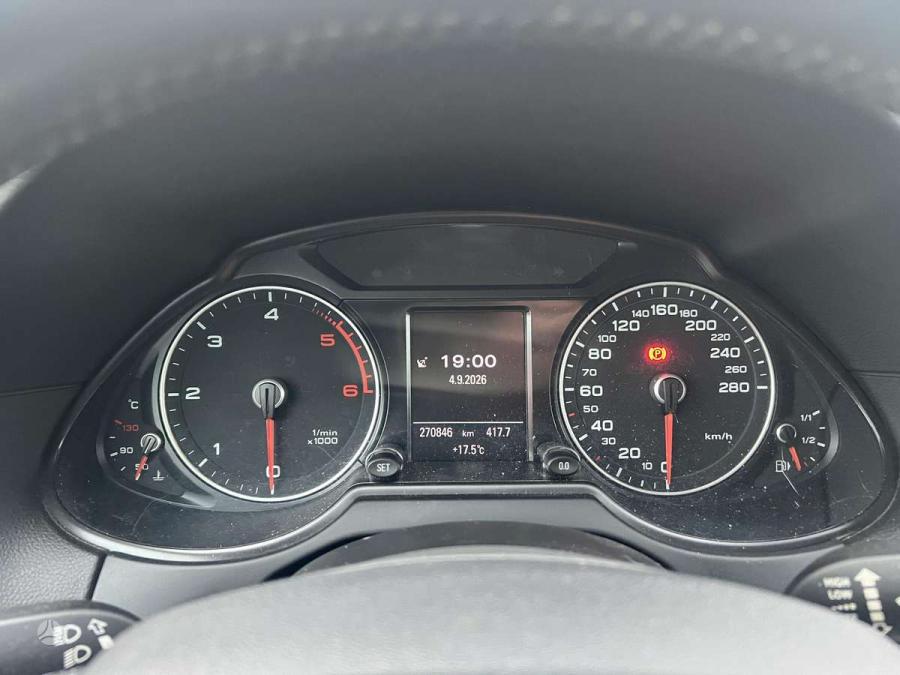 Grey Audi Q5 2013 in Kaunas, with an engine capacity of 1.97 L and mileage of 267 thousand km for 4700 €, photo 14 on AUTOMOTO.COM.LV