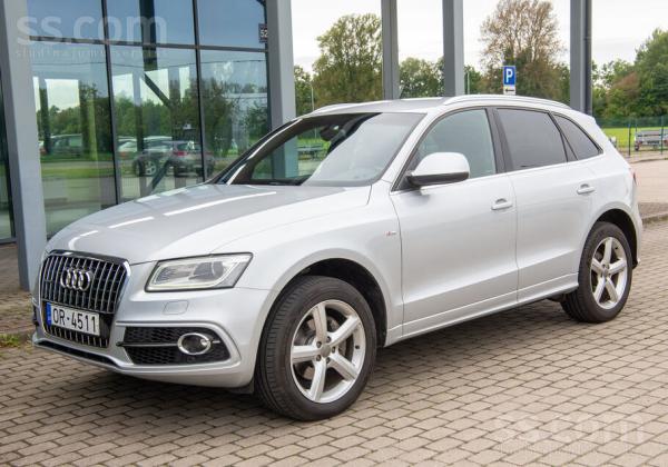 Pelēks Audi Q5 2013 Cēsis, ar dzinēja tilpumu 2.00 L un nobraukumu 180 tūkst. km par 13350 €, foto 3 vietnē AUTOMOTO.COM.LV
