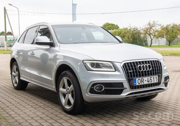 Pelēks Audi Q5 2013 Cēsis, ar dzinēja tilpumu 2.00 L un nobraukumu 180 tūkst. km par 13350 €, foto 8 vietnē AUTOMOTO.COM.LV